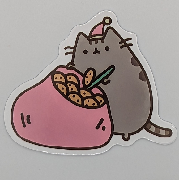 Source Unknown | Design | Pusheen Cat Sticker | Poshmark